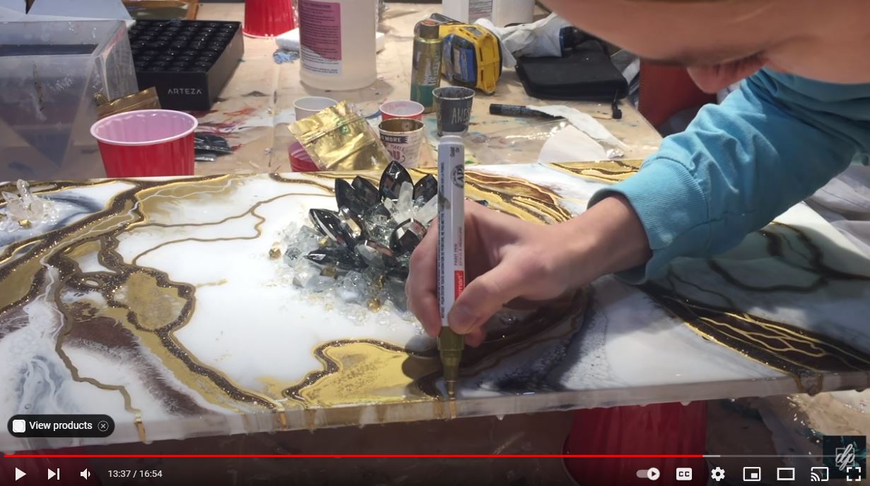 3 Easy Painted resin Tutorials - Crafty DIY Artistry