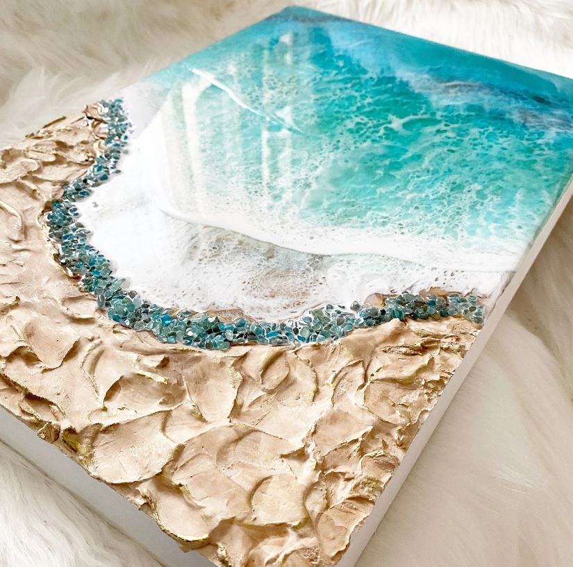13 Best Resin beach Scenes - Crafty DIY Artistry