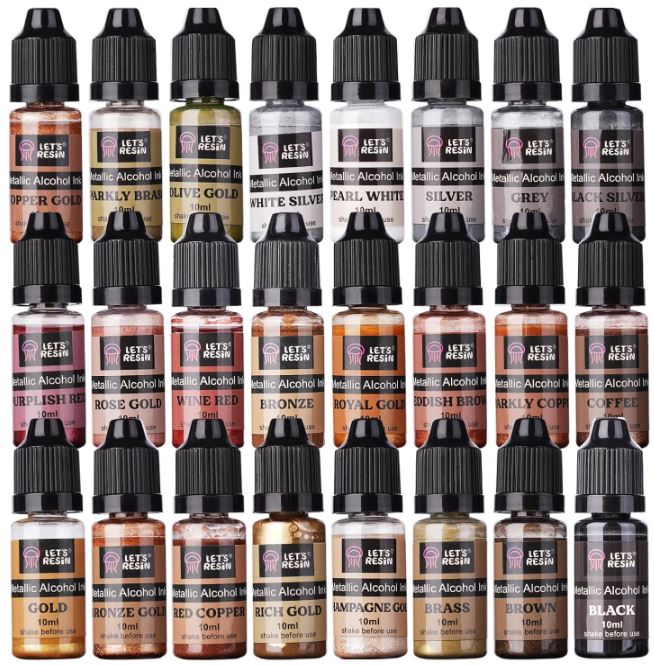 11 Best Alcohol Inks For Resin [2026] - Crafty DIY Artistry